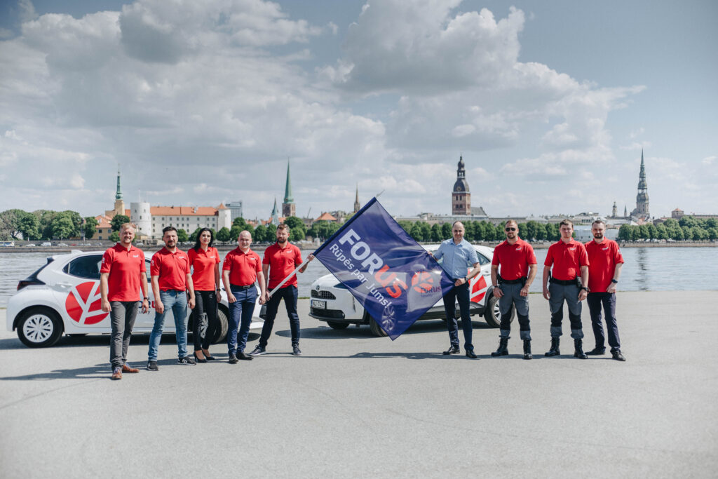 Our security company USS Latvia became Forus Security - Forus